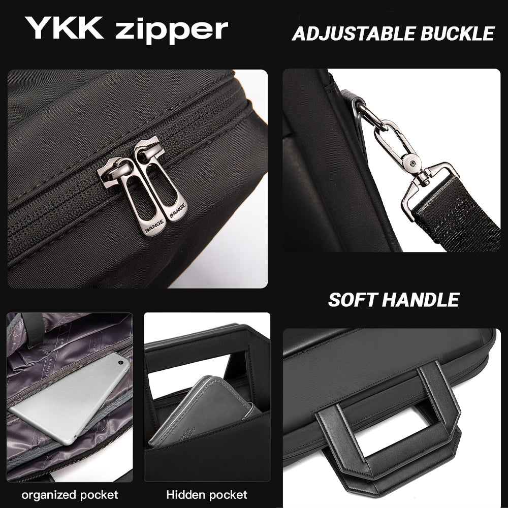 Bange Hand Carry Laptop Case Portable Zip Soft Laptop Protective Handb ...